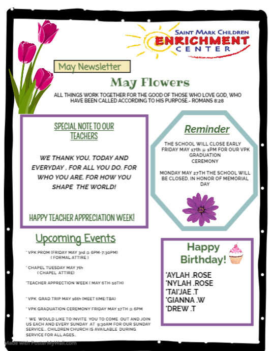 Back To School Newsletter Template (7) | PosterMyWall