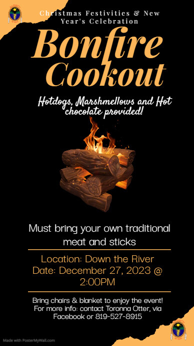 Copy of Cookout , barbecue, bonfire | PosterMyWall