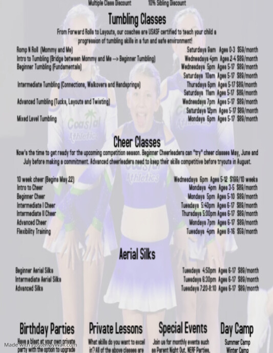 List of Classes | PosterMyWall