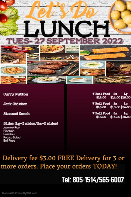 Copy of Lunch Special Poster Template | PosterMyWall