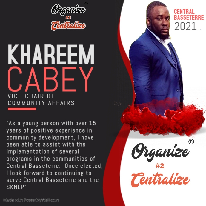 Copy of Khareem Election Flyer | PosterMyWall