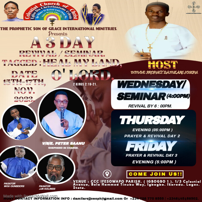 CONFERENCE FLYER | PosterMyWall
