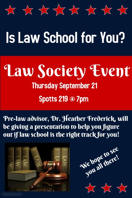 Law Society Event | PosterMyWall