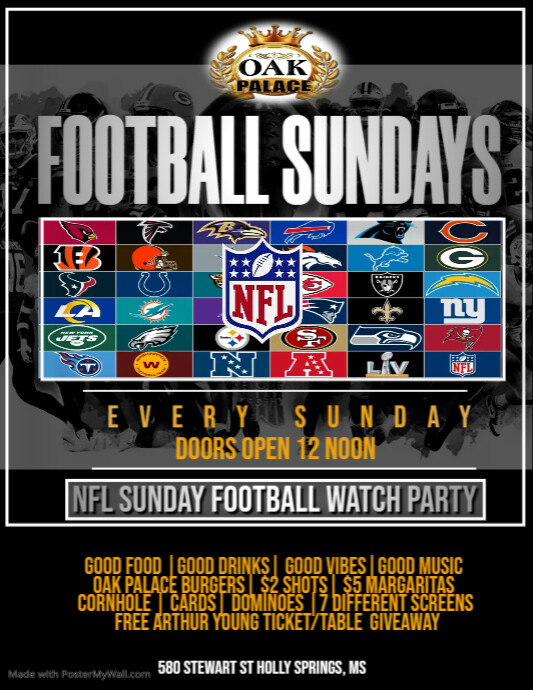 Copy of NFL SUNDAY | PosterMyWall