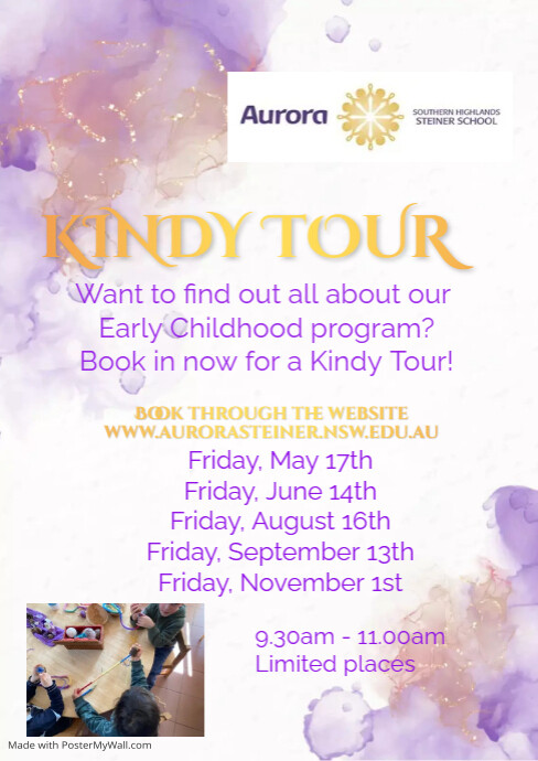 Copy of Kindy Tour 2023 | PosterMyWall