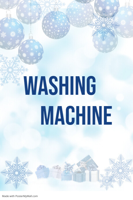 BLUE CHRISTMAS POSTER | PosterMyWall