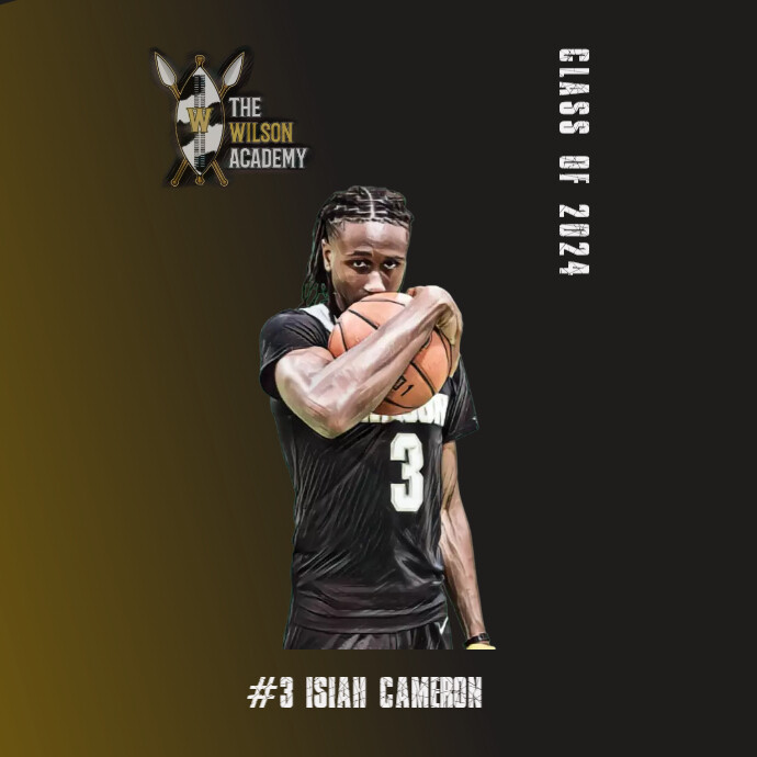 Copy of Isiah Cameron | PosterMyWall