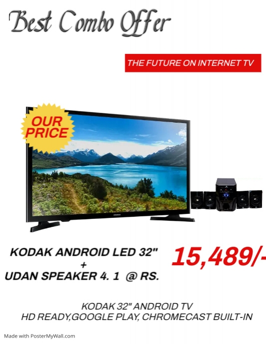Copy of Led TV Sale | PosterMyWall