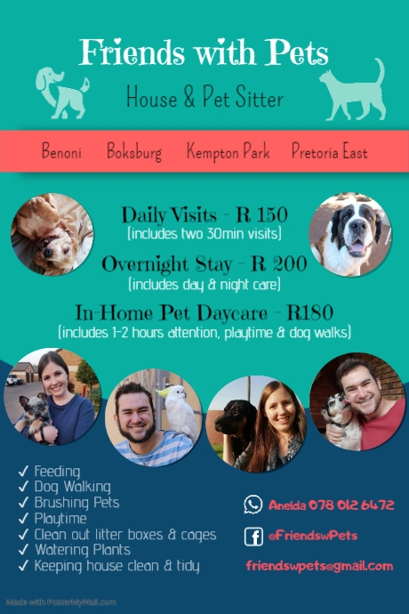 Copy of Copy of Dog Pet care wash service flyer template | PosterMyWall