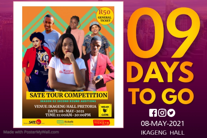 Copy of Copy of Counting days flyer | PosterMyWall