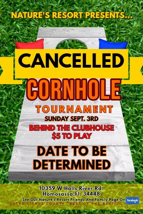 Cornhole Sport Game Tournament | PosterMyWall