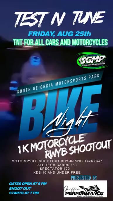 BIKE NIGHT PARTY | PosterMyWall