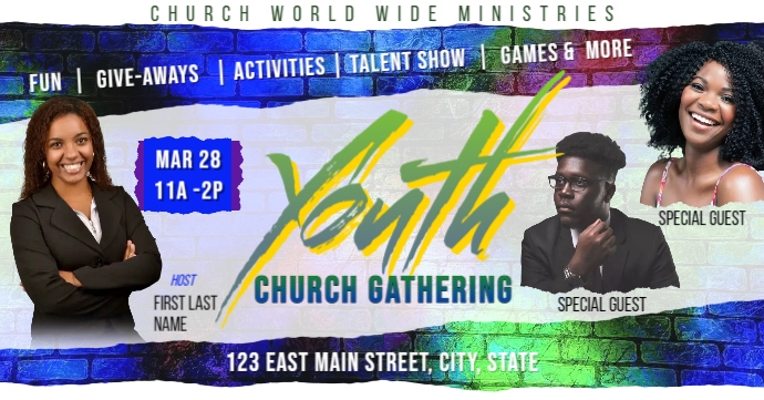youth conference | PosterMyWall