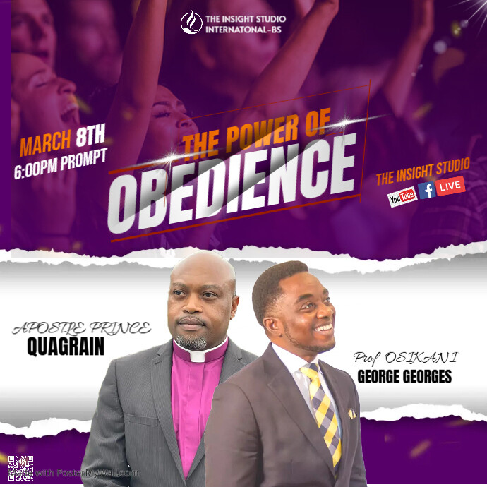 Church event design template | PosterMyWall