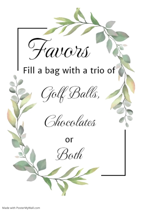 Favors | PosterMyWall