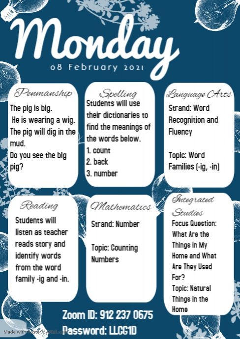 Copy of flyer templates lesson plan | PosterMyWall