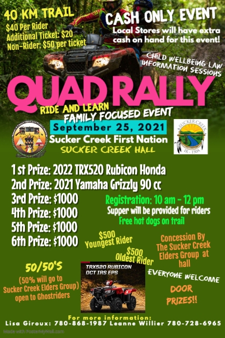 Copy of Copy of Quad Bike Hire Poster | PosterMyWall