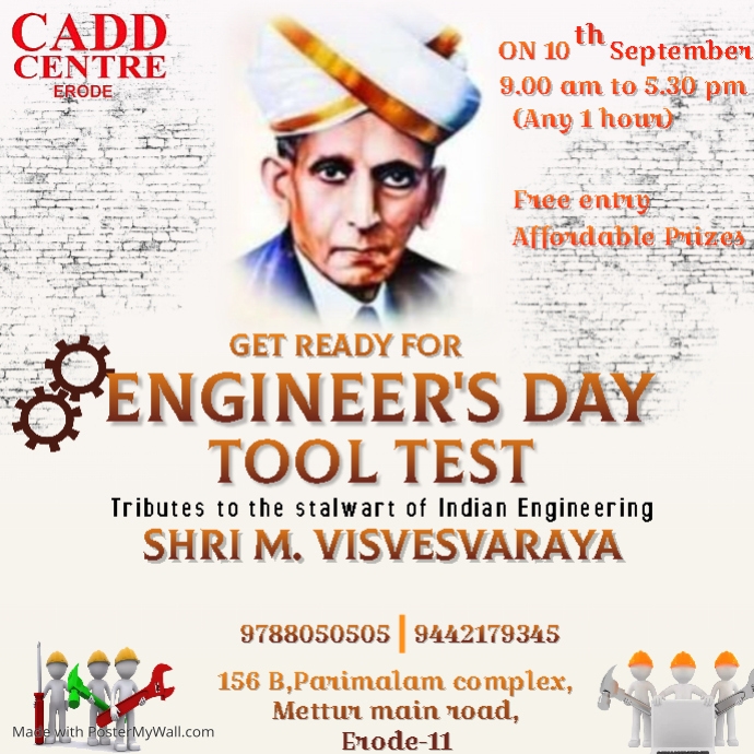 Engineers Day | PosterMyWall