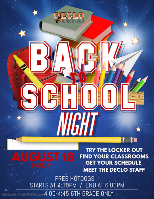 Back to School Night | PosterMyWall