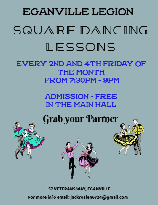 Copy of square dance poster | PosterMyWall