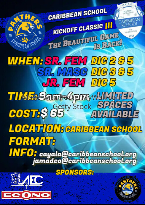 SOCCER POSTER | PosterMyWall