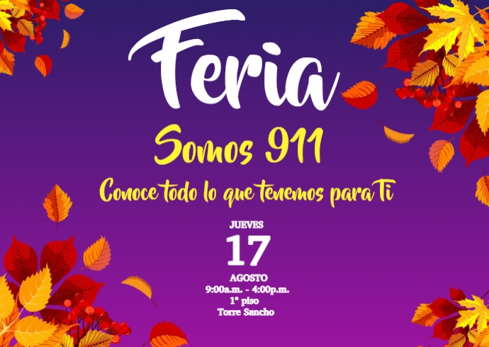 Invitación Feria parte 1 | PosterMyWall
