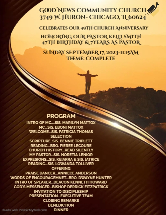 Church Flyer | PosterMyWall