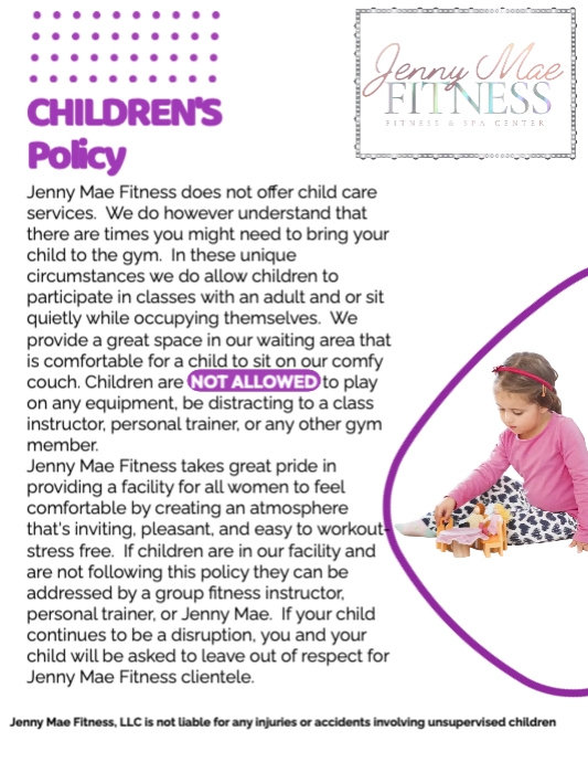 Children's Policy | PosterMyWall