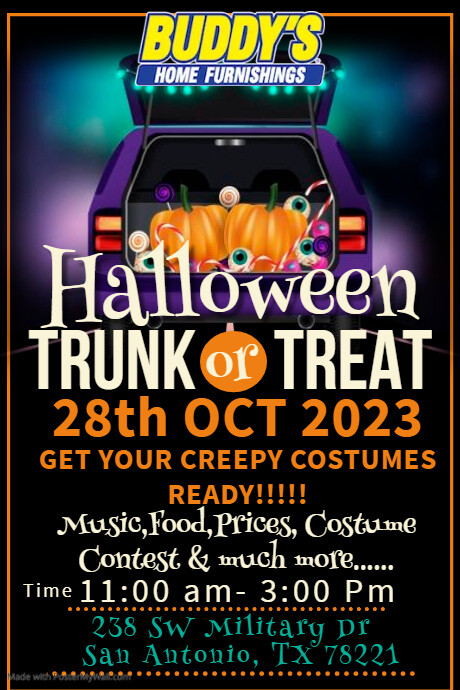 Copy of Halloween, Halloween party,Halloween sale (1) | PosterMyWall