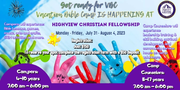 HCF VBC Draft 2 | PosterMyWall