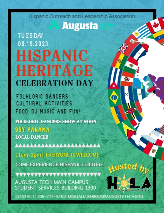 Copy of Hispanic Heritage Celebration Flyer | PosterMyWall