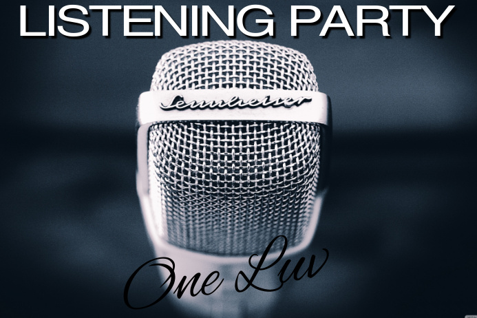 Copy of Listening Party | PosterMyWall