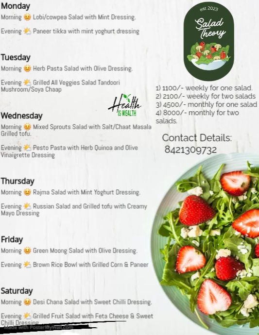 Food Menu Flyer | PosterMyWall