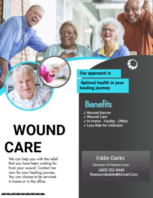 Assisted living senior flyer template | PosterMyWall