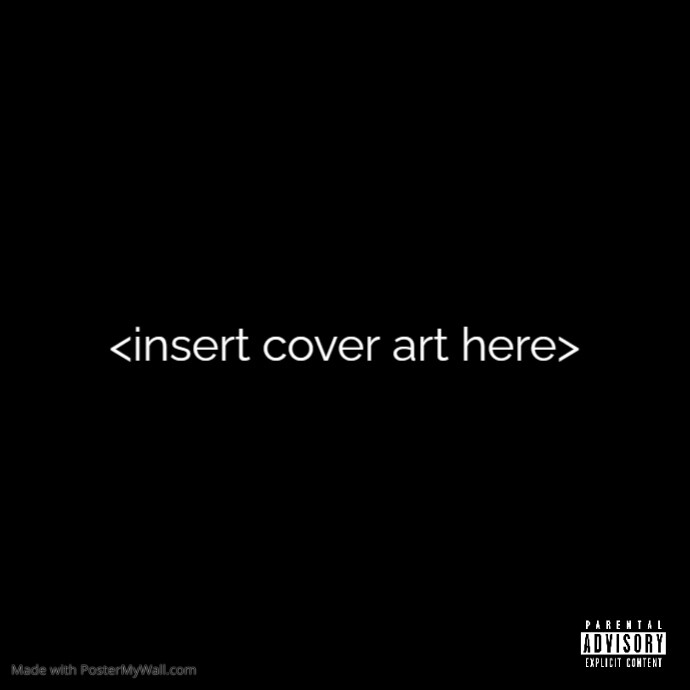 Kiss me album cover design template | PosterMyWall