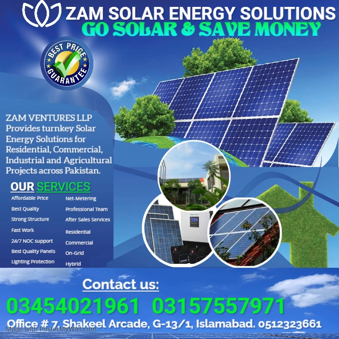 Solar Power Digital post (2) | PosterMyWall