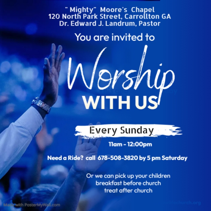 Church Service invitation flyers | PosterMyWall