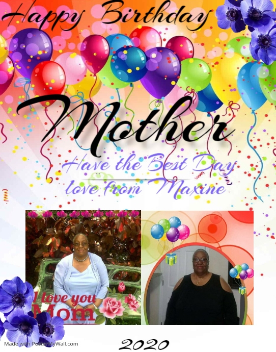 Copy of Happy Birthday Mom | PosterMyWall