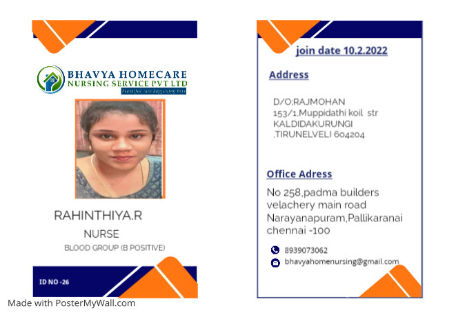 Copy of ID CARD DESIGN TEMPLATE | PosterMyWall