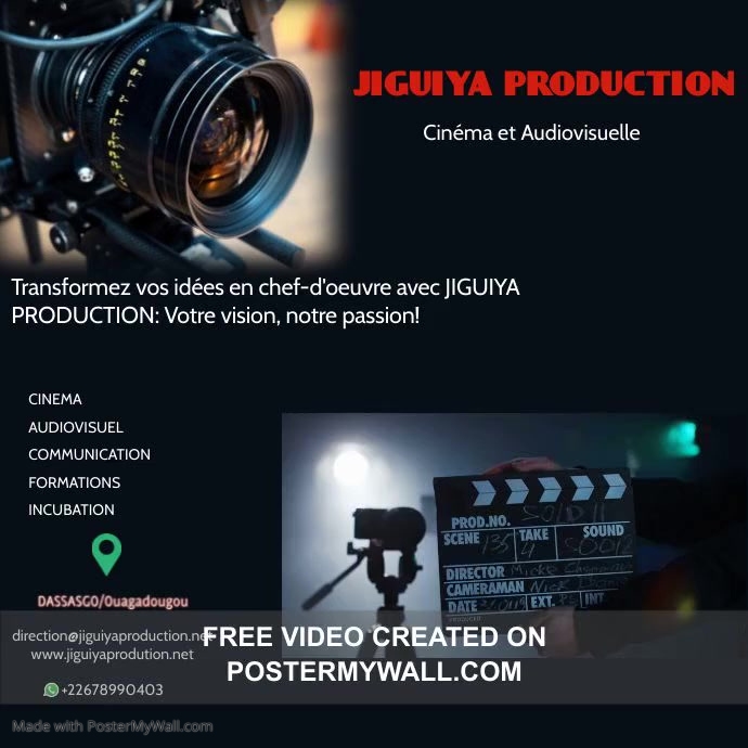 VIDEO PRODUCTION FLYER | PosterMyWall