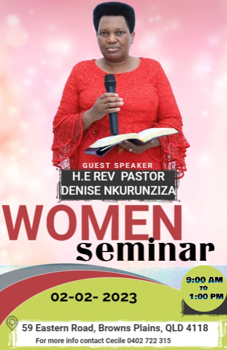 Women Conference seminar flyer template | PosterMyWall