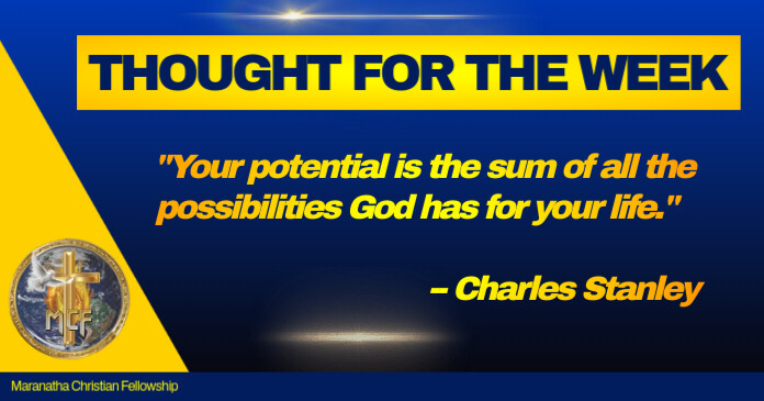 THOUGHT FOR THE WEEK | PosterMyWall
