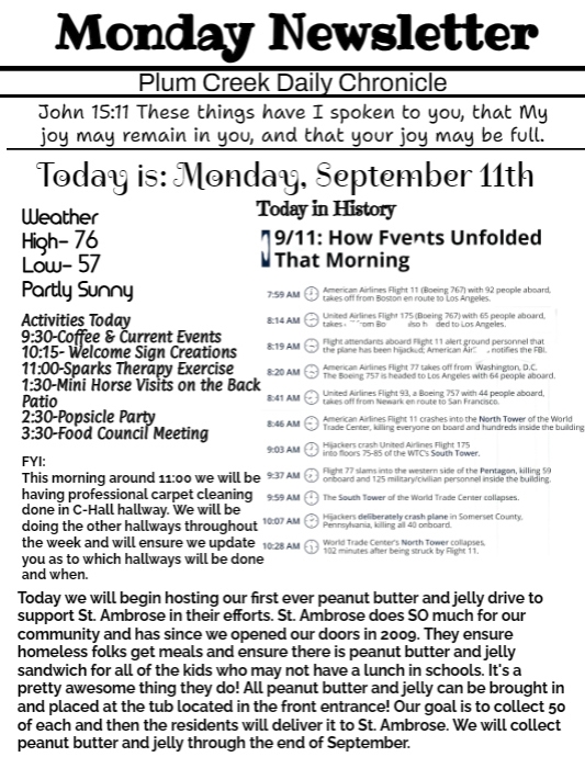 Copy of Newsletter Poster Template | PosterMyWall