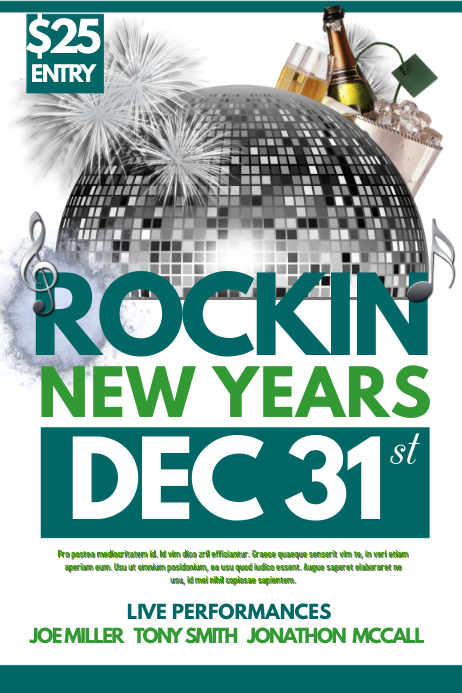 Copy of New Years | PosterMyWall