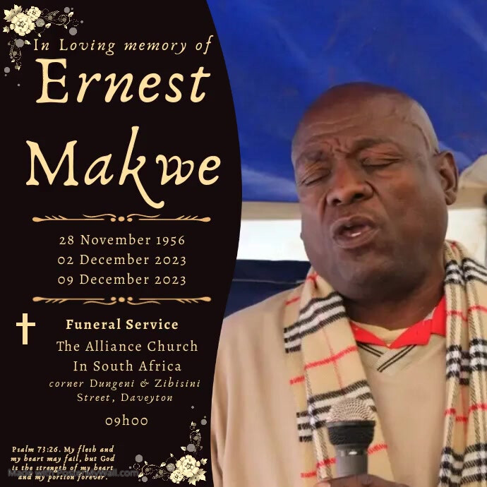 Ernest Makwe 001 | PosterMyWall