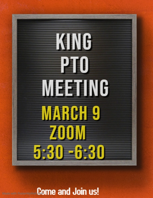 Copy of PTO Meeting | PosterMyWall