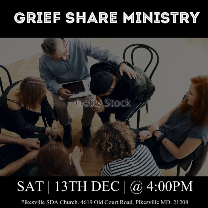 Grief Share | PosterMyWall