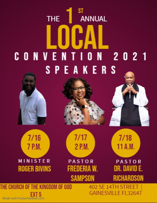 Copy of Holy Convocation Flyer | PosterMyWall