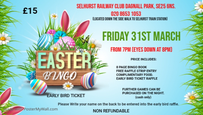 Copy of Easter Flyer Template Design | PosterMyWall