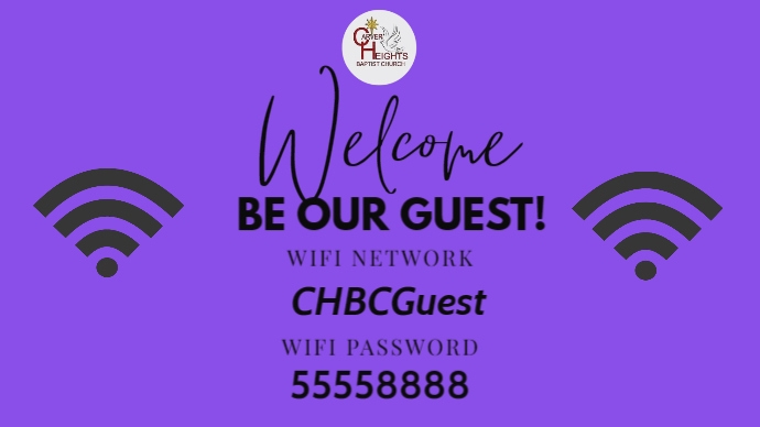 Copy of Wifi Password Poster Template (1) | PosterMyWall